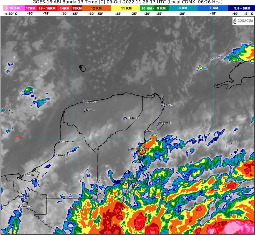 Clima en Quintana Roo hoy domingo 9 de octubre - MegaNews