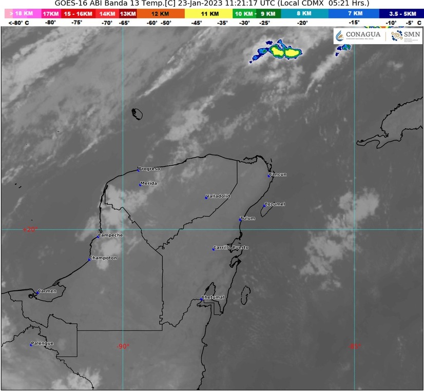 Clima en Quintana Roo hoy lunes 23 de enero - MegaNews