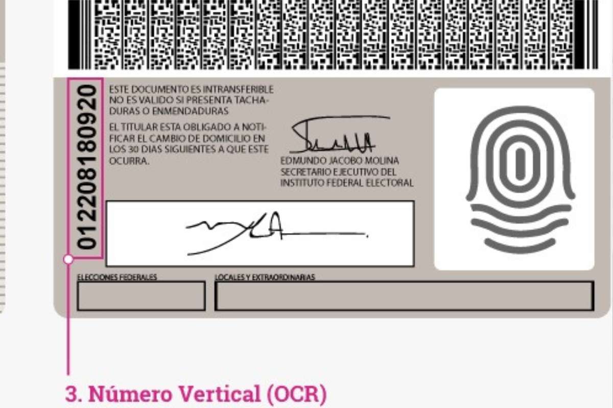 Cómo Encontrar El Número Ocr Del Ine