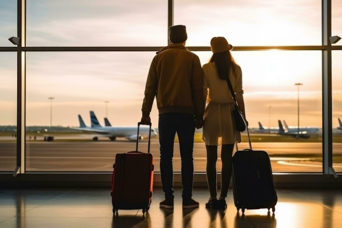 VIDEO: Mujer descubre a su esposo con su amante en el Aeropuerto; iban ...