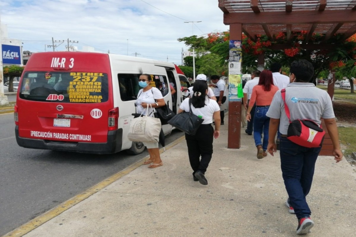 Estas serán las nuevas rutas de transporte público en Cancún
