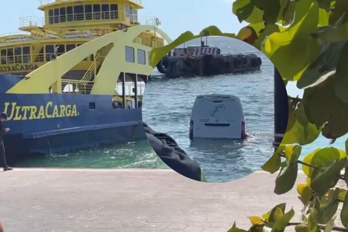 VIDEO: Camioneta cae al mar en muelle de Punta Sam - MegaNews
