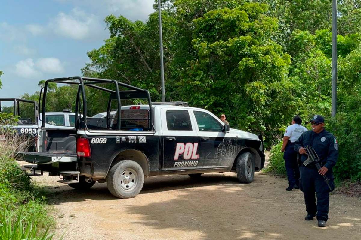 Hallan un cuerpo sin vida en área despoblada de Isla Mujeres