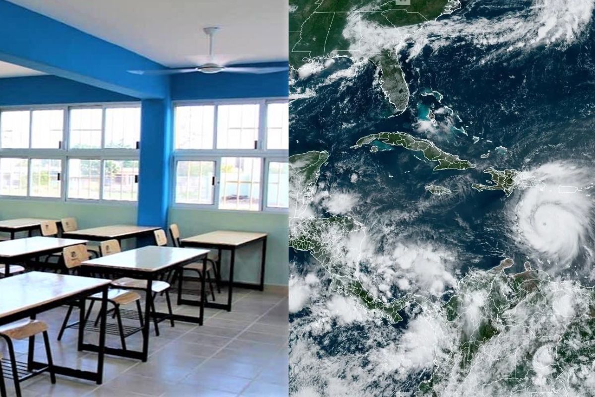 Huracán Beryl provoca suspensión de clases en Quintana Roo
